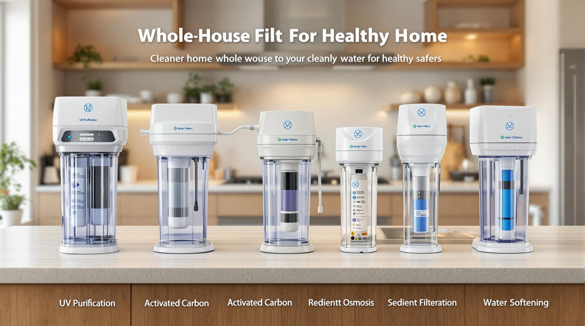 Comparing 5 Top Whole-House Water Filtration Systems