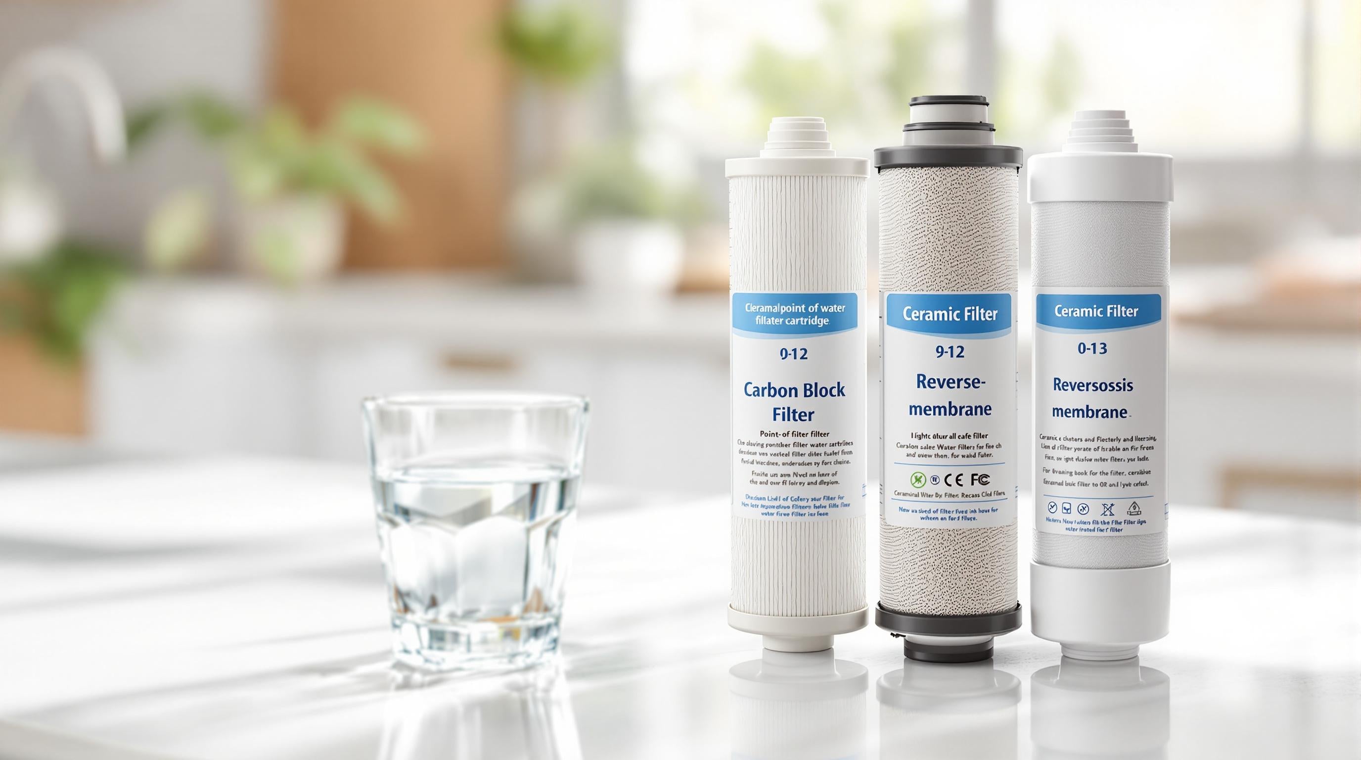 Types of Point-of-Use Filter Cartridges